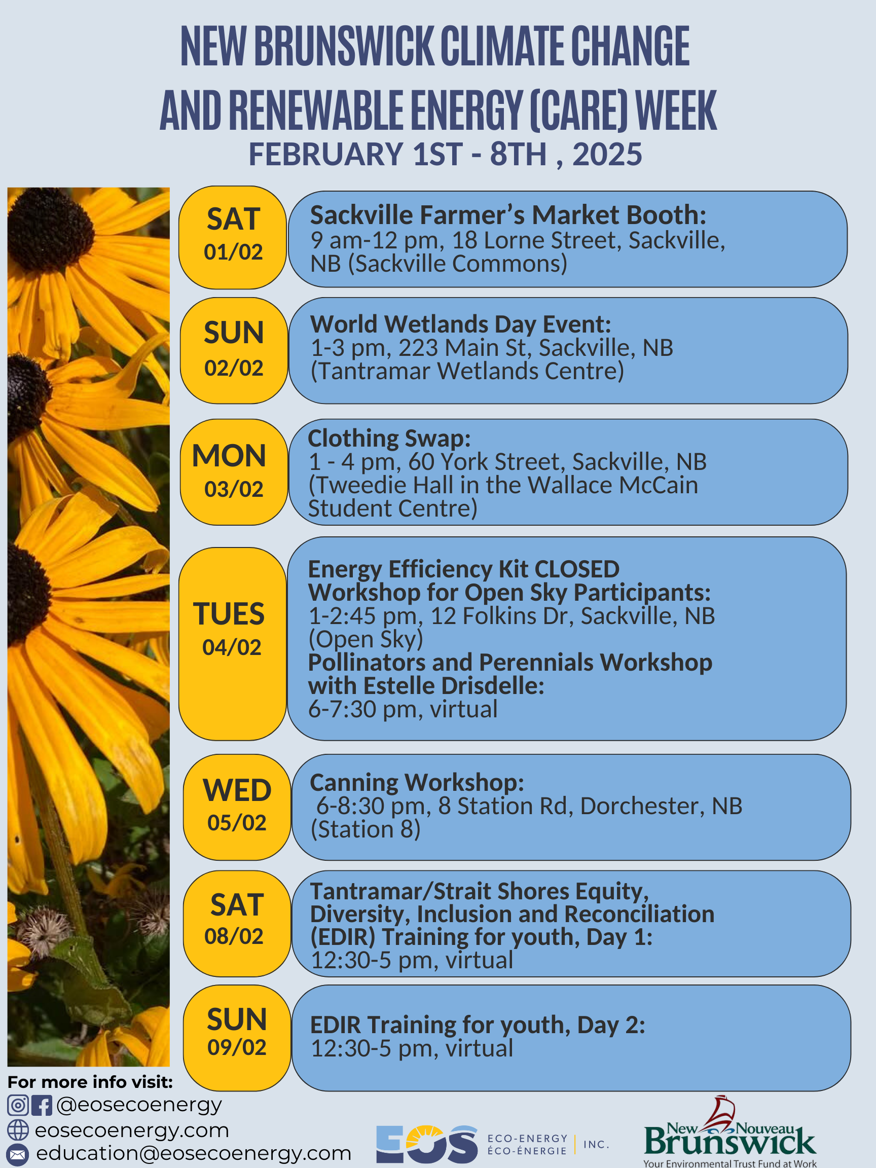 NB CARE Week 2025 - EOS Eco-Energy Inc.